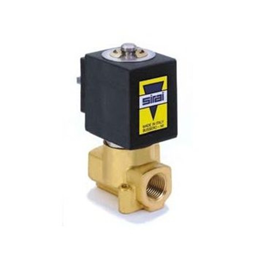 ELETTROVALVOLA SIRAI L121B02 1/4"x3,2 SENZA BOBINA