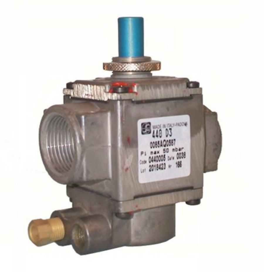 VALVOLA PER GAS SIT D3 3/4" C/PULSANTE 0.440.005